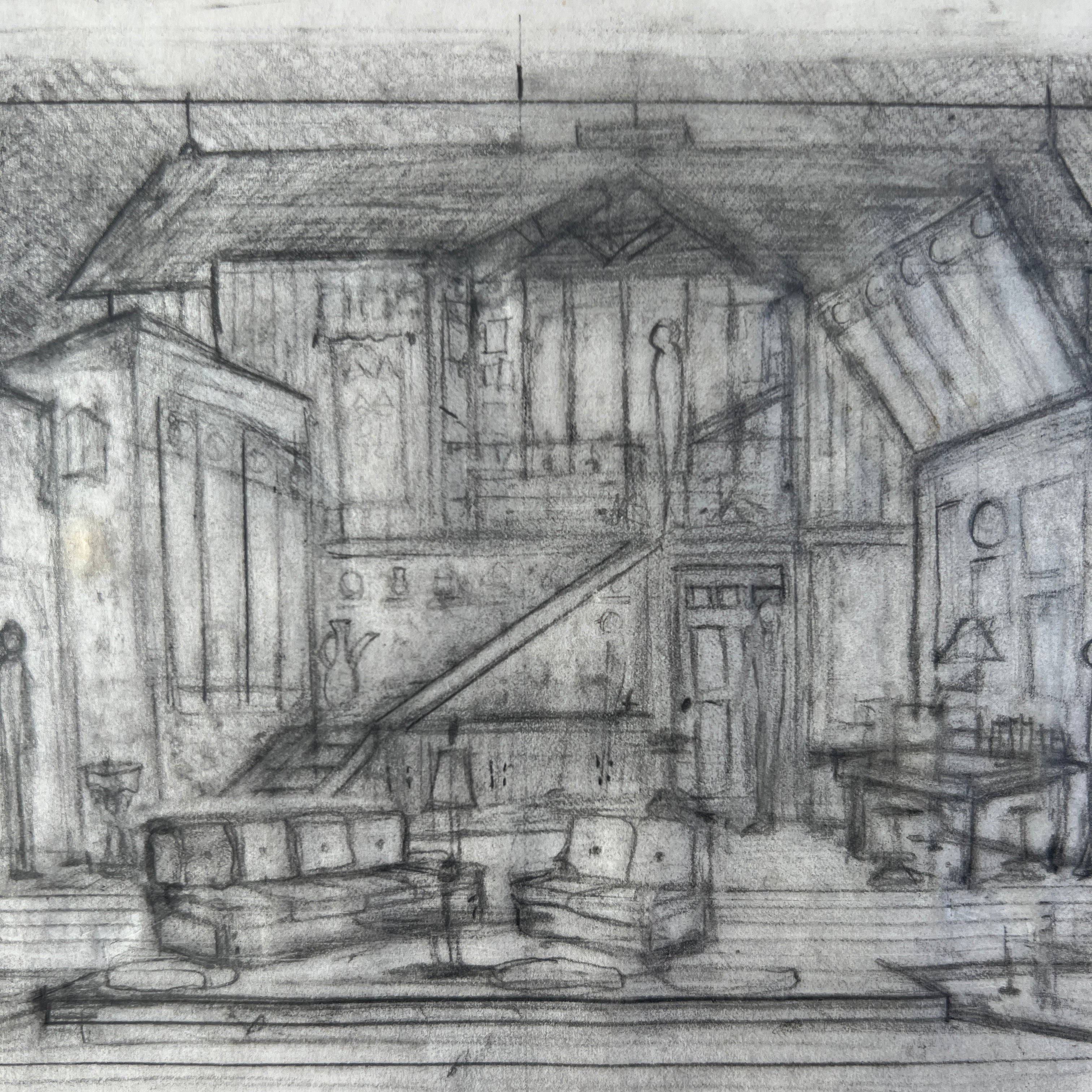 Set Design (original drawing) – Collection of Things