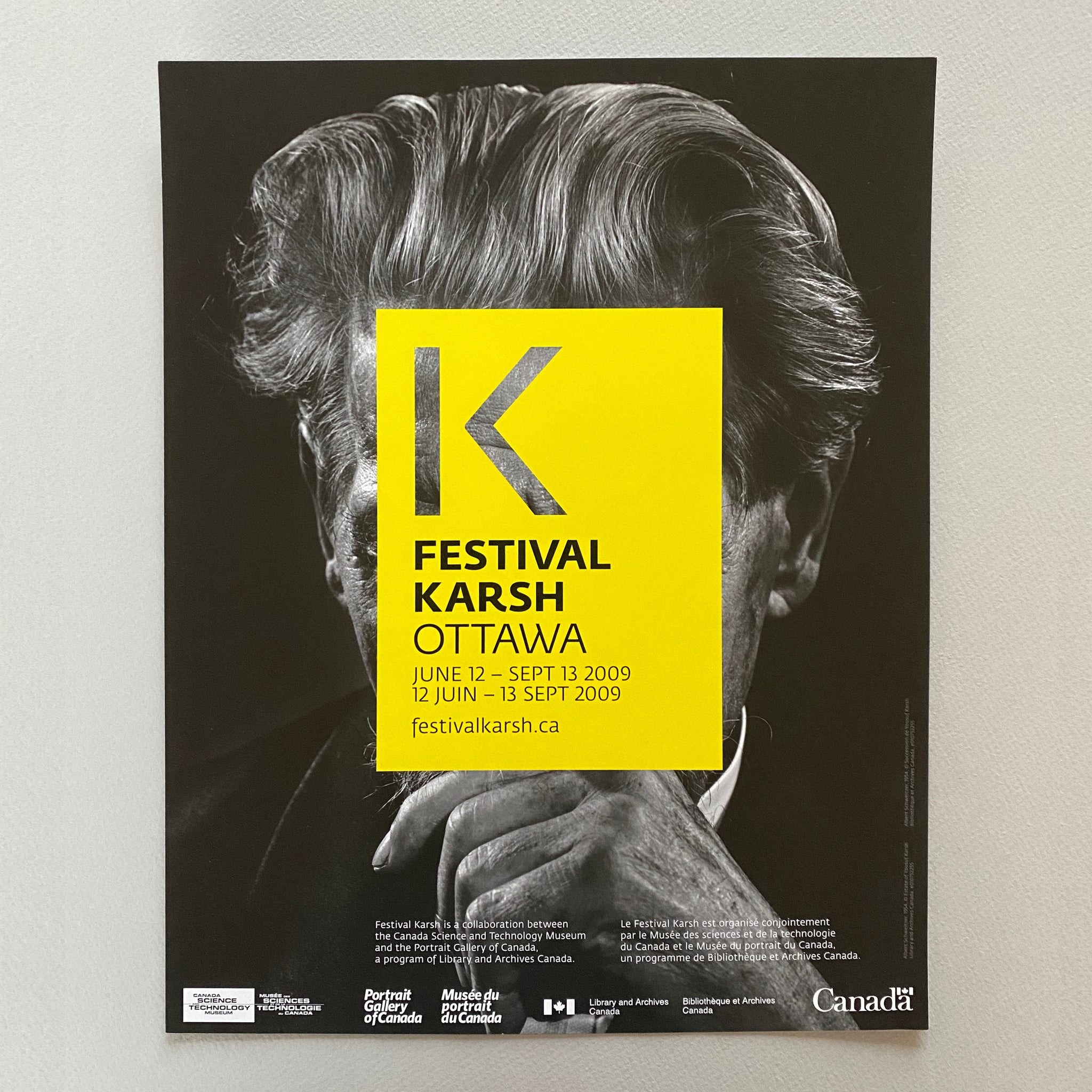 Karsh Festival Exhibit Poster (set of 4) – Collection of Things